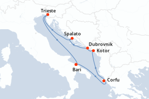 Crociere con partenza da Bari 2021 - 2022: Promo, offerte