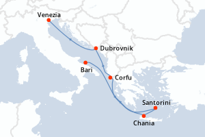 Crociere con partenza da Bari 2021 - 2022: Promo, offerte